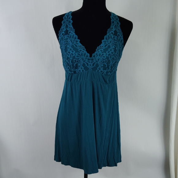 Soma | Intimates & Sleepwear | Soma Lace Trim Sleep Chemise | Poshmark